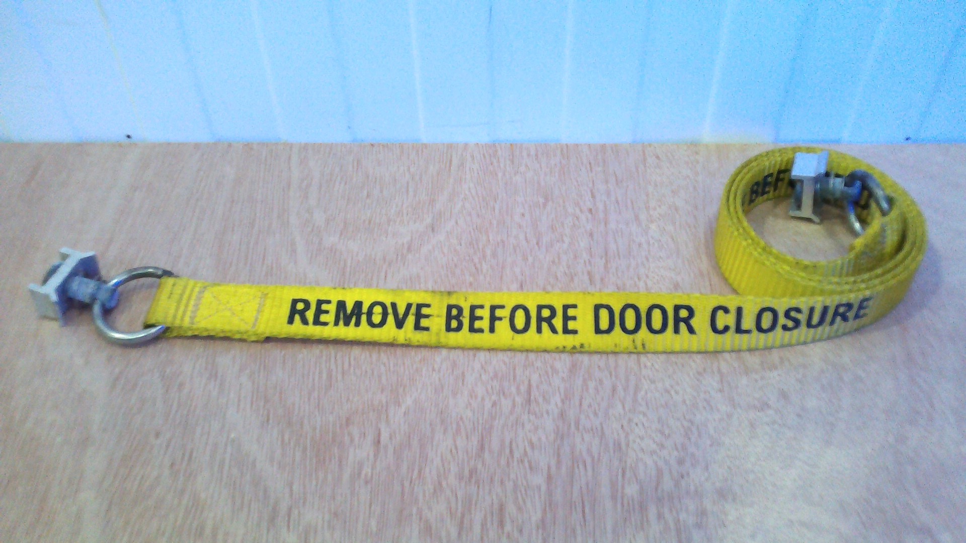 Boeing 747 G-CIVK Door Safety Strap - Plane Reclaimers