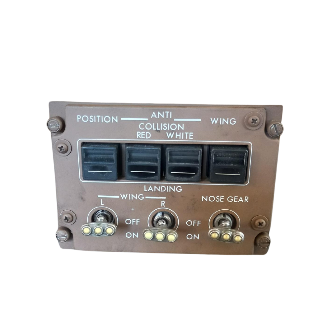 Boeing 757 G-LSAC Anti Collision Light Cockpit Panel - Plane Reclaimers