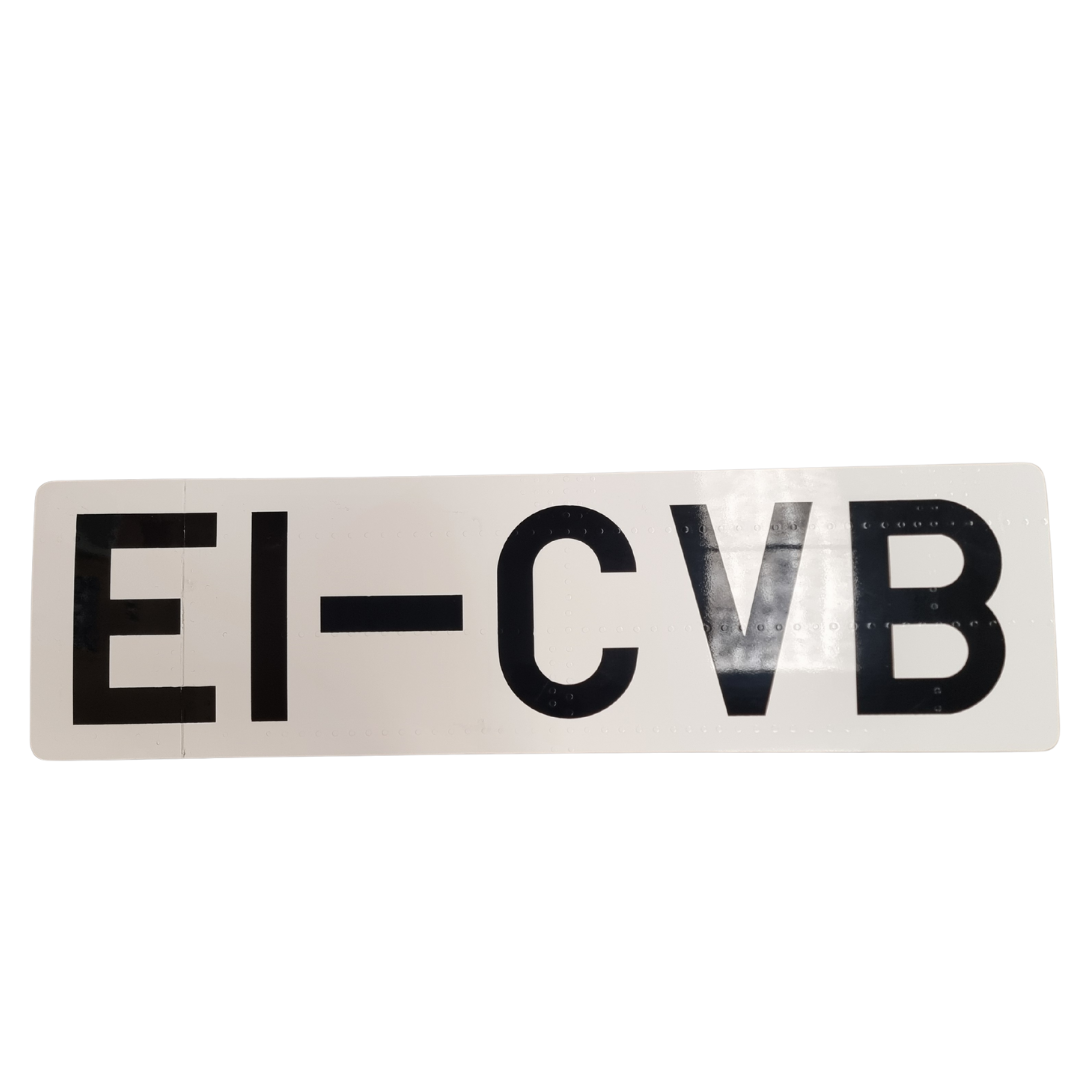 EI-CVB Airbus A320 Registration Cut - Plane Reclaimers