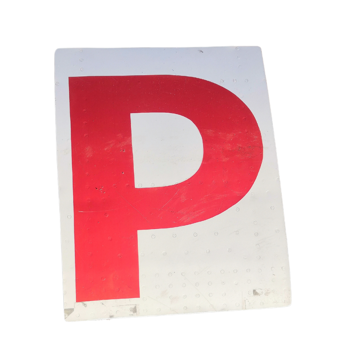 Liverpool - City of Music - Aircraft Skin Letter "P" - Plane Reclaimers