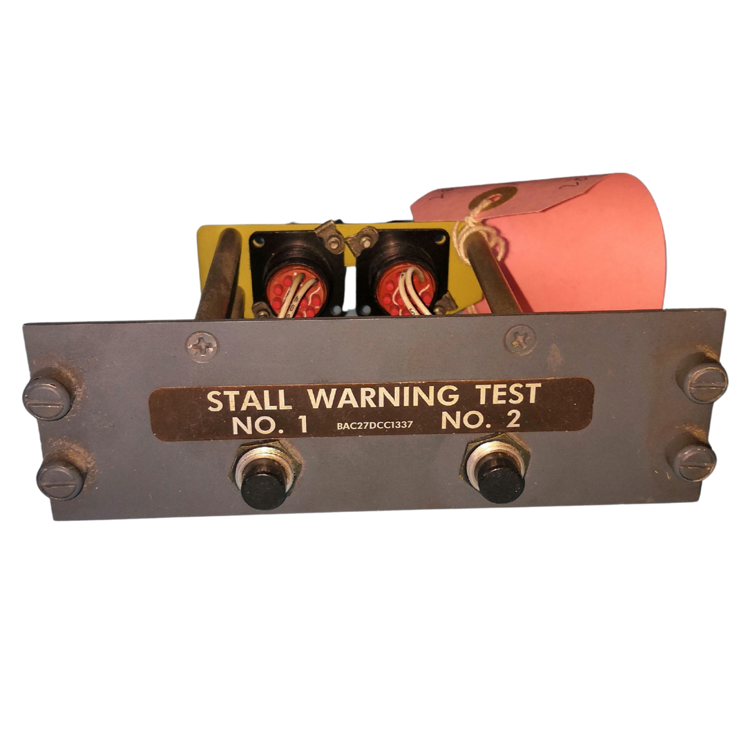 Boeing 737 Flight Deck Panel - Stall Warning Test - Plane Reclaimers