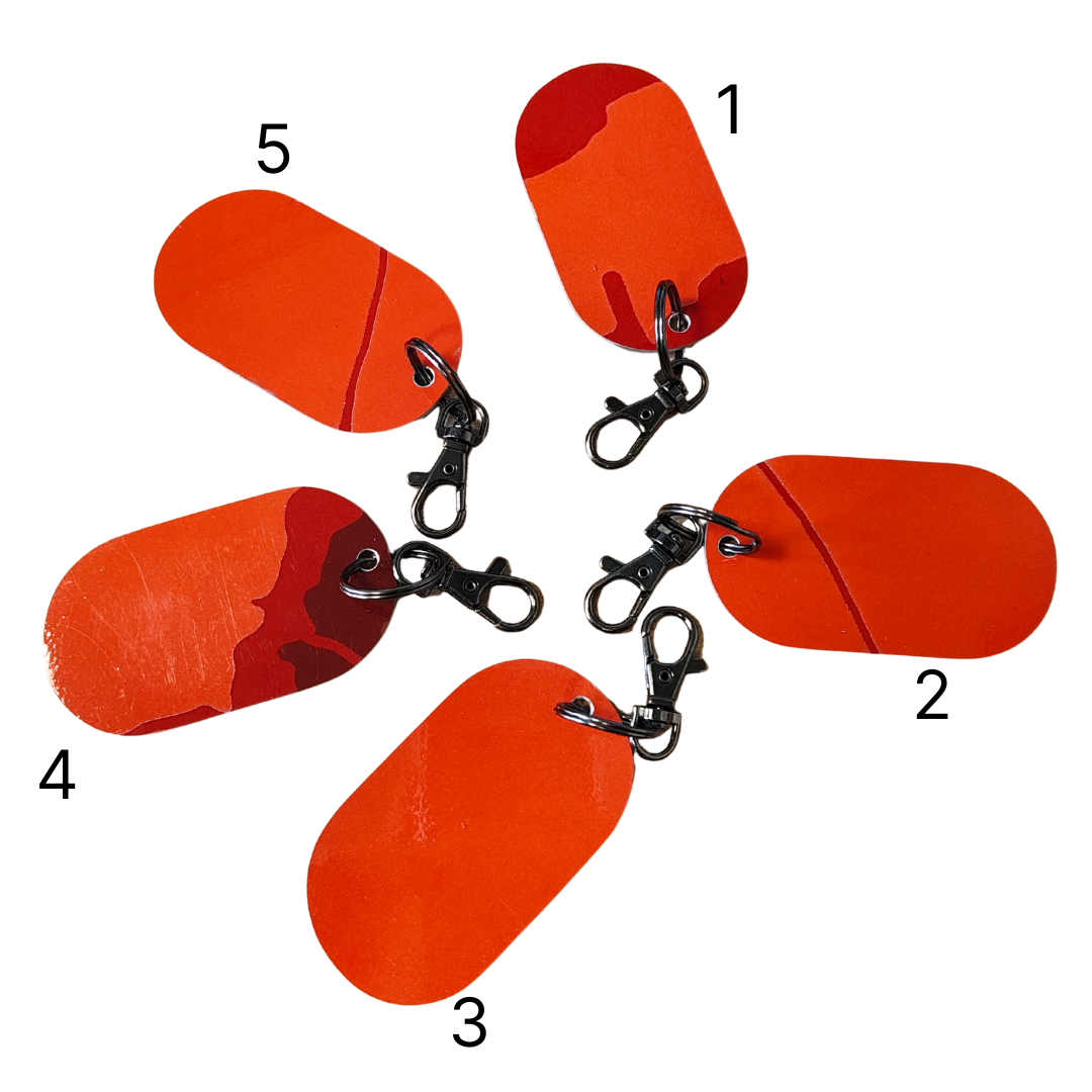 Airbus A320 Red Devils OO-SNA Luggage Tags - Plane Reclaimers