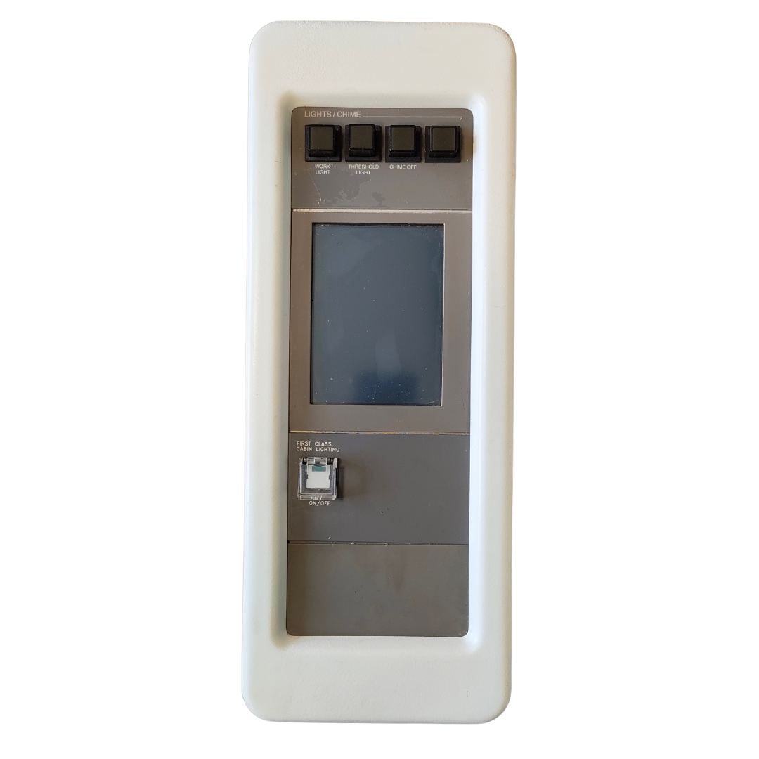Aircraft Cabin Services Control Panel - with Display Screen - Plane ...